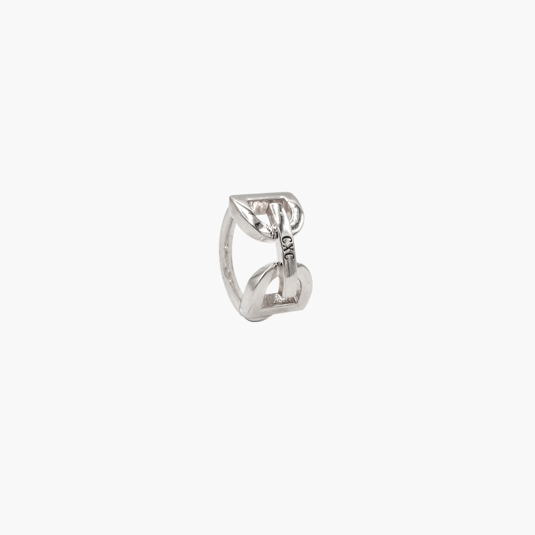 Anillo Estribo DC Plata – CXC